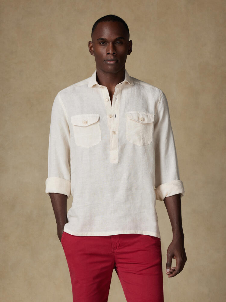Chemise safari Olaf sable | Café Coton