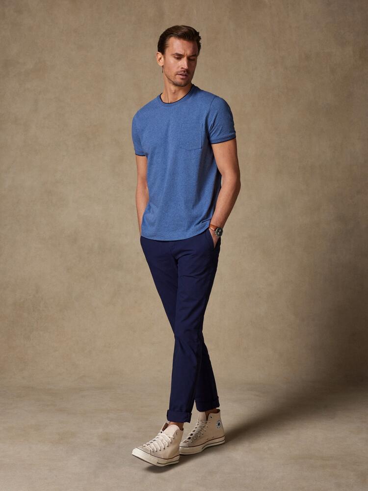 Tshirt Andrew Indigo | Café Coton